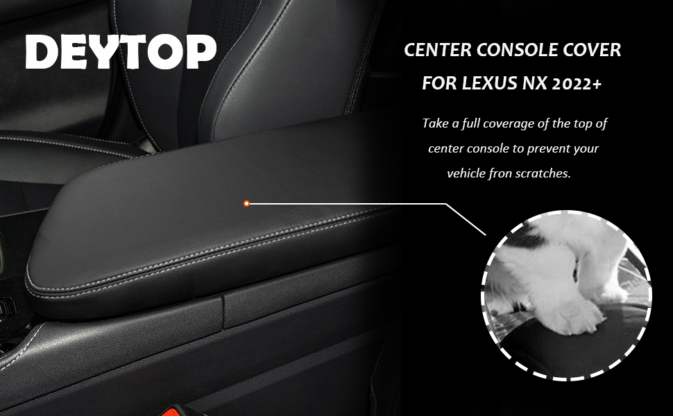 Amazon.com: DEYTOP Center Console Cover for Lexus NX 350 NX 350h NX 250 NX 450h+ 2022-2025 ...