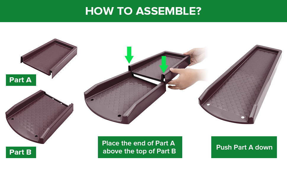 Amazon.com : Ogutter Splash Blocks for Gutters Downspouts, 24 ...