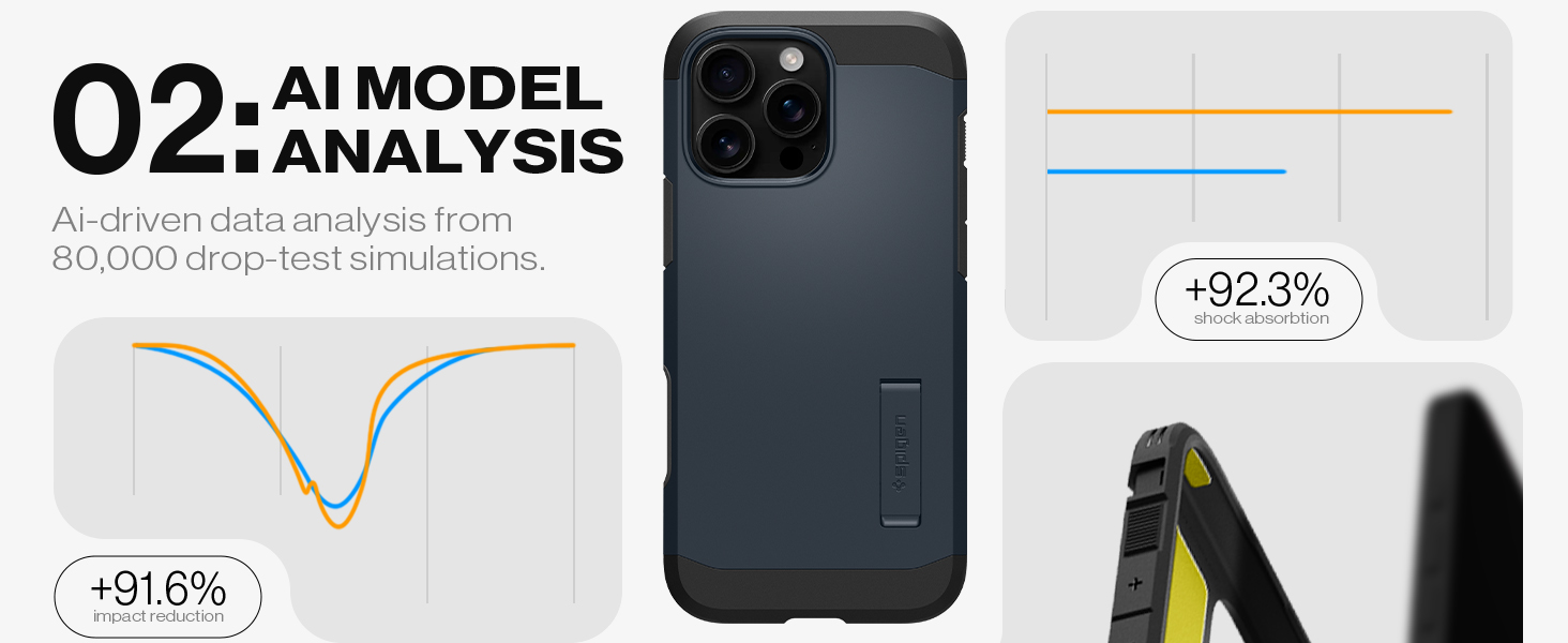 Amazon.com: Spigen for iPhone 16 Pro Max Case, Tough Armor T (Ai) MagFit [Camera Control Button ...