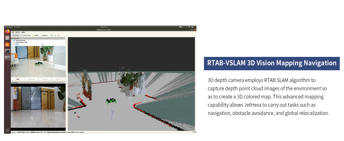 Amazon.com: Hiwonder JetHexa Hexapod Robot Kit for Jetson Nano 3D Depth ...