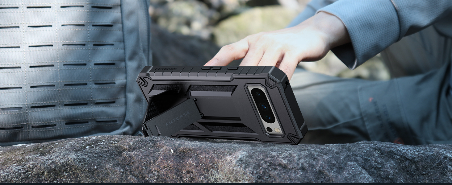 Amazon.com: FNTCASE for Google Pixel 8-Pro Case: Shockproof Military Grade Protection Phone ...