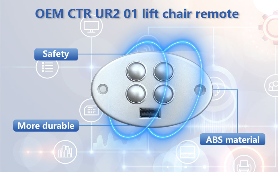 Amazon.com: Raffel Systems 4 Button 5 Pin Power Hand Control Switch for Recline and Headrest ...