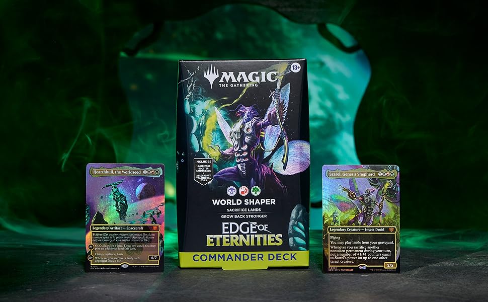 Amazon.com: Magic: The Gathering Edge of Eternities Commander Deck - World Shaper : Toys & Games