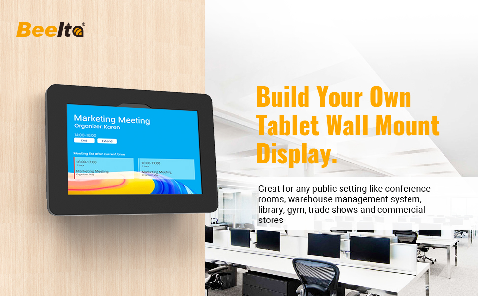 Amazon.com: Beelta Soporte de pared para tableta compatible con Samsung ...