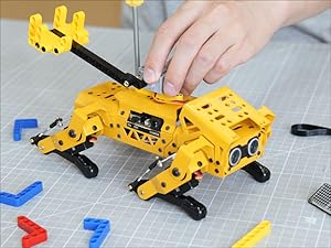 Amazon.com: Hiwonder MechDog Smart Robot Dog for Arduino,Scratch,and Python with ESP32 ...