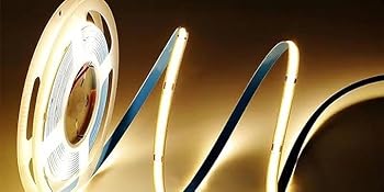 Amazon.co.jp: クリアヒル（Clearhill）5V COB LEDストリップライト 3M 昼白色 6500K LED320個/M 強力な光 幅8mm 非防水IP20 1M USB ...