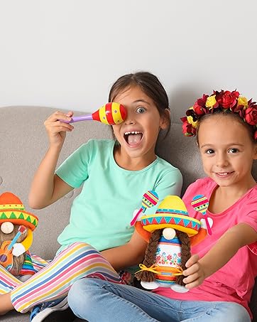 Amazon.com: Cinco De Mayo Decorations, 12 Pieces Fiesta Tiered Tray ...