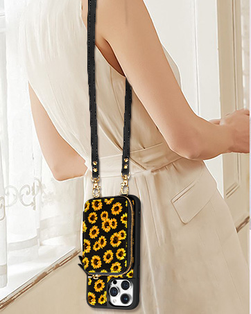 Amazon.com: Shorogyt for iPhone 13 Pro Max Case Wallet Crossbody, RFID Blocking Card Holder ...