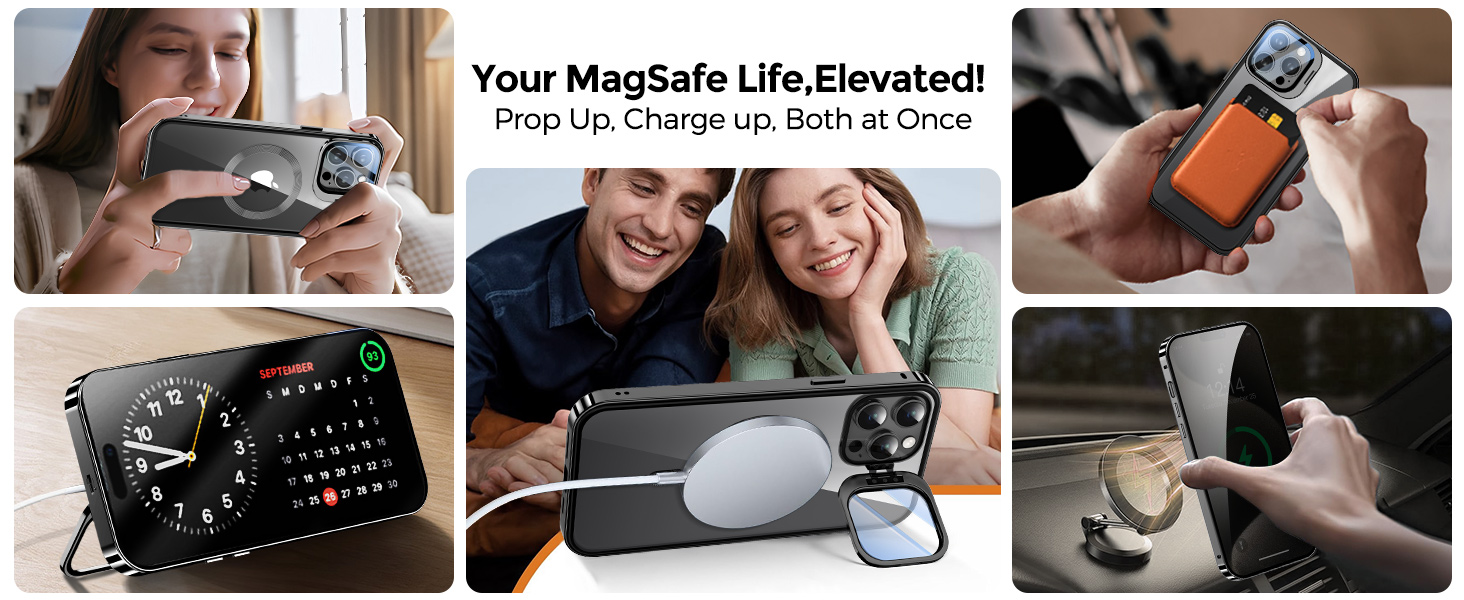 Amazon.com: YUNHUASM[Camera Invisible Stand & Slide Pop-up Lock Magnetic Privacy Case for iPhone ...