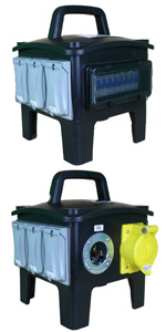 Amazon.com: Walther Electric Portable Power Distribution Unit (PDU) | 50A Single Phase 2-Pole 4 ...