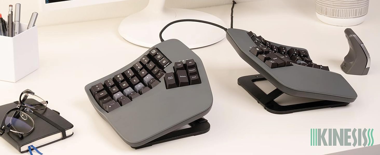 Amazon.com: KINESIS Advantage360 Split Ergonomic Keyboard - USB-C ...