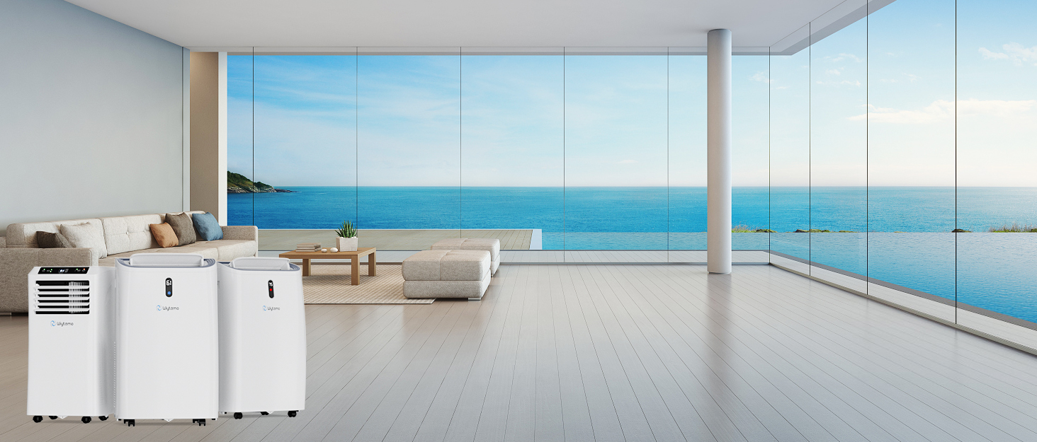 Amazon.com: Wiytamo 14,000 BTU Portable Air Conditioners for Room Up to 700 Sq.Ft, Cool, Heat ...