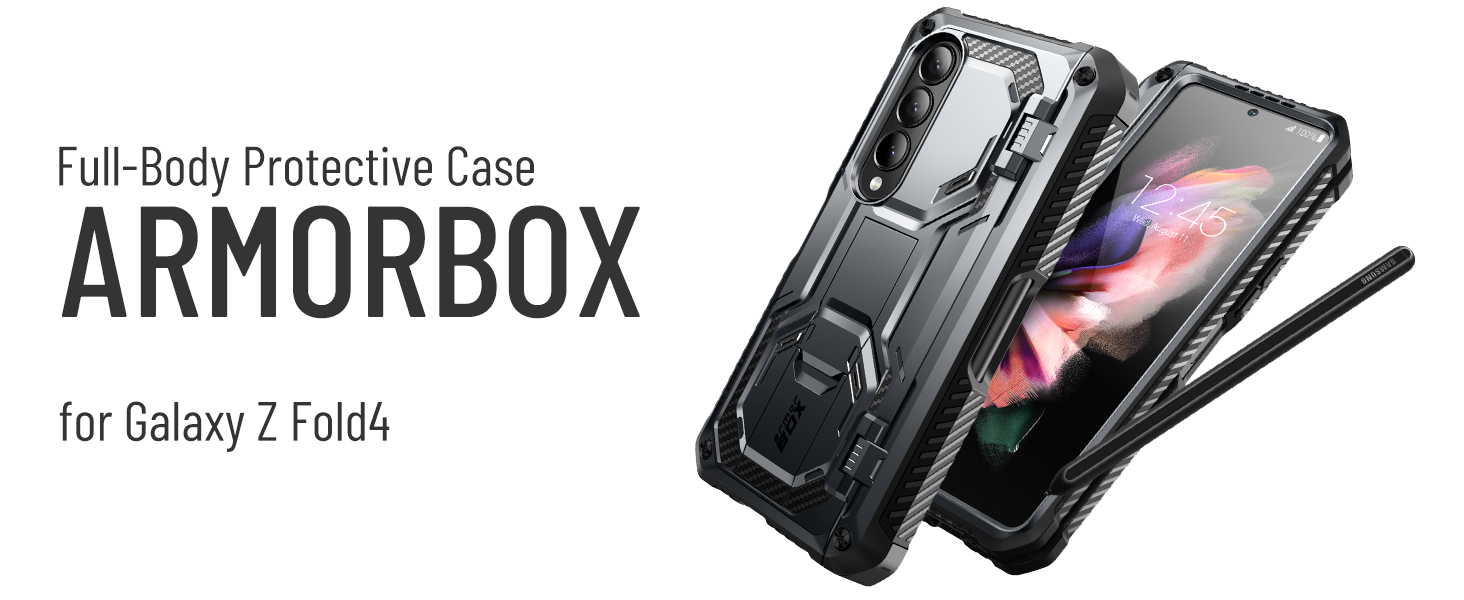 Amazon.com: i-Blason Armorbox Designed for Samsung Galaxy Z Fold 4 Case (2022 Release) with Pen ...