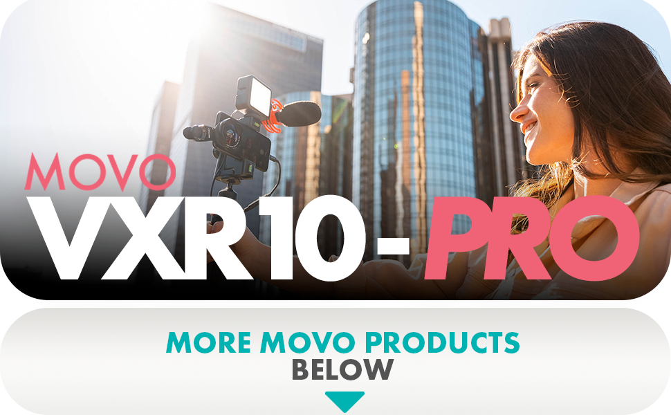 Amazon.com: Movo VXR10-PRO External Video Microphone for Camera with Rycote Lyre Shock Mount ...