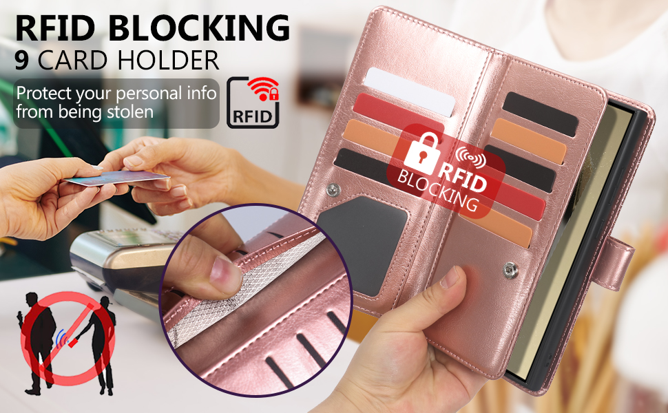 Amazon.com: Varikke for Samsung Galaxy S24 Ultra Wallet Case, Detachable Magnetic for S24 Ultra ...