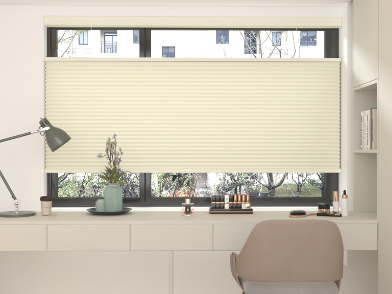 Amazon.com: MYshade Custom Size Cellular Shades Cordless, Blackout Top Down Bottom Up Honeycomb ...