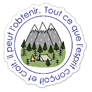 French Inspirational Stickers for Teens Adults Kids Teachers | French ...