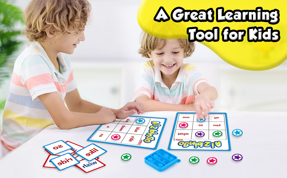 Amazon.com: Torlam Sight Word Games 2 Levels, Learn to Read Spelling Reading Words Phonics Games ...