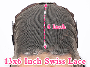 Amazon.com : KINNIS Body Wave Lace Front Wigs Human Hair Pre Plucked 200% Density 13x6 HD ...