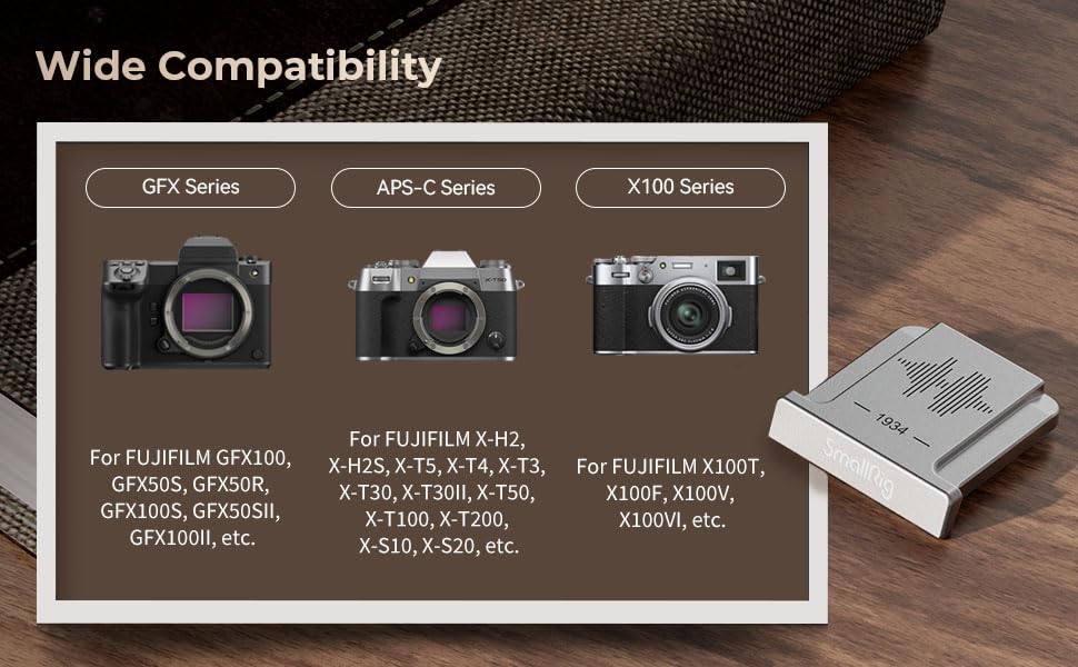 Amazon.com : SmallRig Hot Shoe Cover for FUJIFILM X100VI X100V X-T4 X-T3 X-E4 X-T50 X-T30 X ...