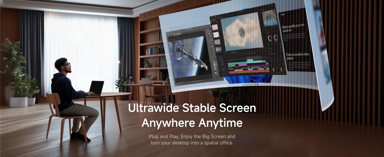 Amazon.com: INAIR 2 PRO AR Glasses | 2D to 3D Image and Video | Reality/Virtual Switch | Multi ...