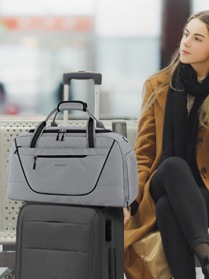 Amazon.com | ETRONIK Gym Bag for Women Men, Duffle Bag with Lock, Travel Bag with Shoe ...