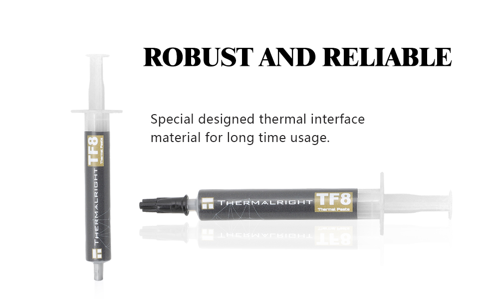 Thermalright TF8 2g High Performance Thermal Paste 13.8W/m.k, High Performance Thermal Paste for ...