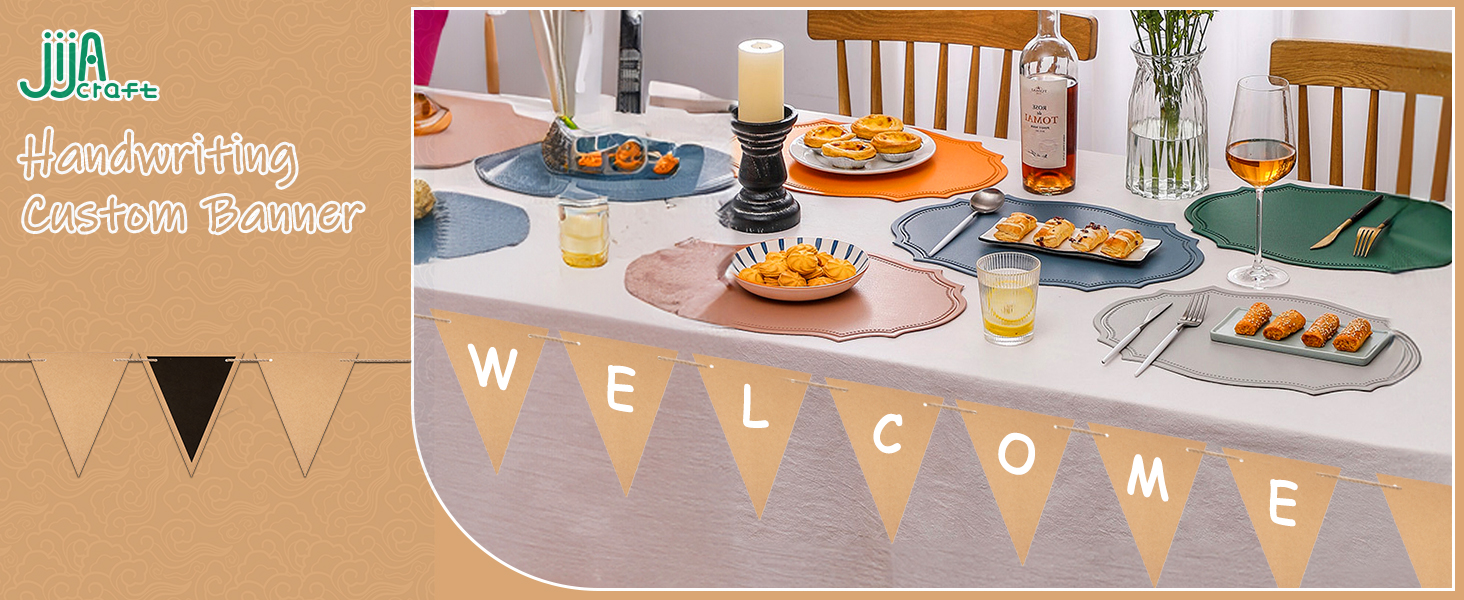 Amazon.com: jijAcraft 25PCS Black Pennant Flags, 16 Feet Pre-Strung ...