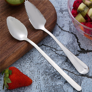 Amazon.com: Stainless Steel Grapefruit Spoons Serrated Edge Grapefruit Spoon 2pcs Grapefruit and ...