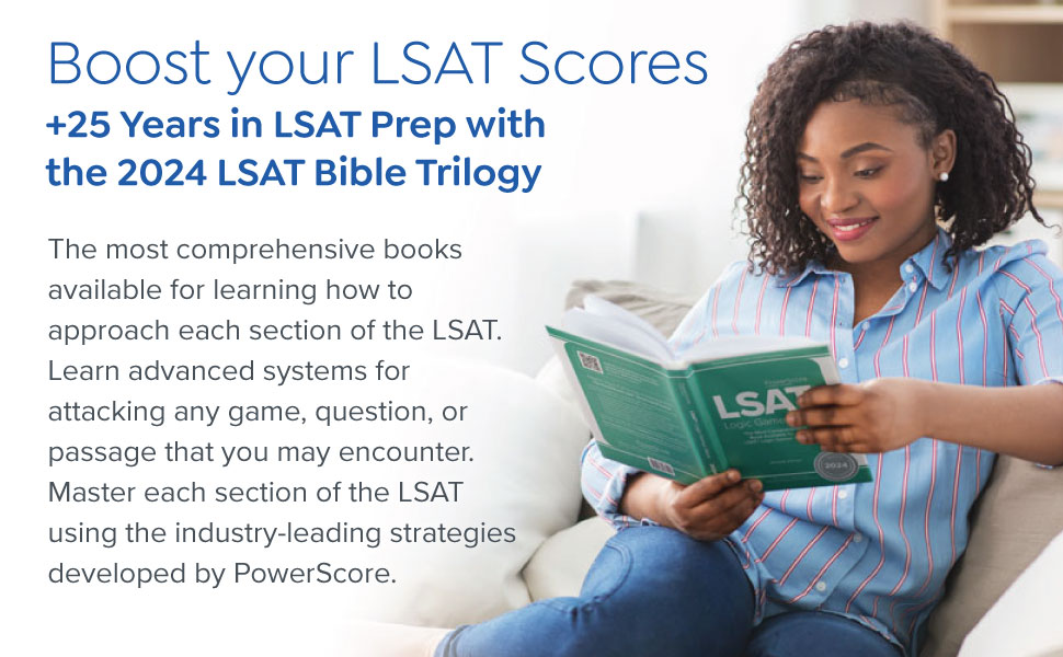 The PowerScore LSAT Bible Trilogy Practice Pack 2024: Most Comprehensive LSAT Prep Study System ...