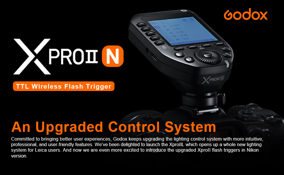 Amazon.com : Godox XProII-N Xpro-N II TTL Wireless Flash Trigger Transmitter Compatible for ...