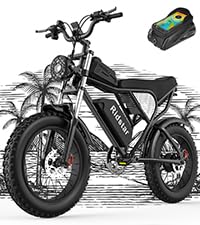 Amazon.com : YVY Folding Electric Bike for Adults 20"/26" Fat Tire Foldable ebikes 1000/2000W ...