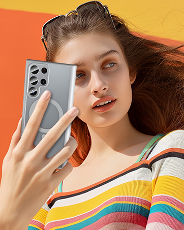 Amazon.com: OWKEY Case for Samsung Galaxy S22 Ultra,Magnetic Galaxy S22 Ultra 5G Phone Case ...