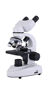 Amazon.com: Poothoh Microscope for Adults Kids 40-2000X Magnification Compound Microscope with ...