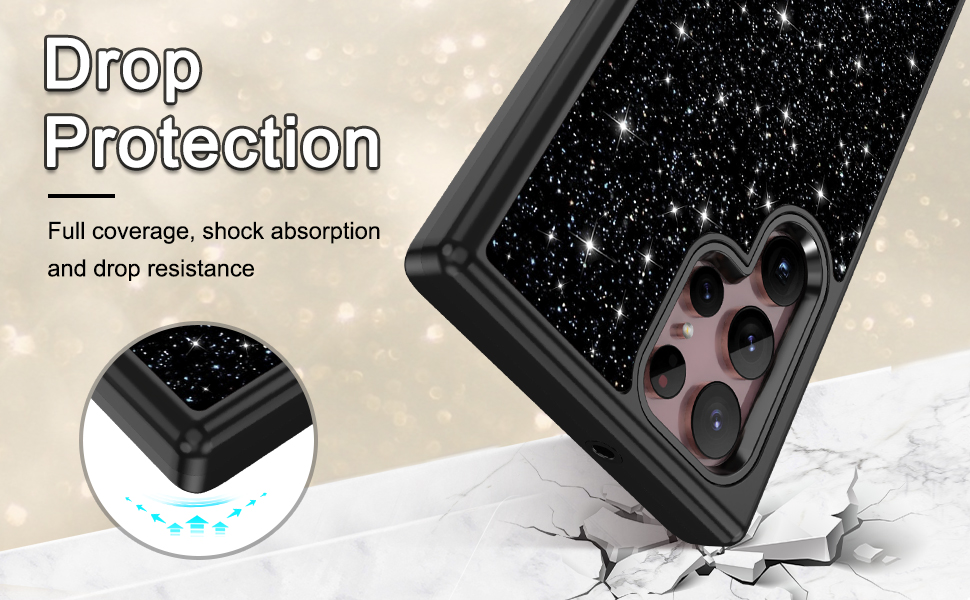 Amazon.com: Btscase for Samsung Galaxy S22 Ultra 5G Case, Marble Pattern 3 in 1 Heavy Duty ...