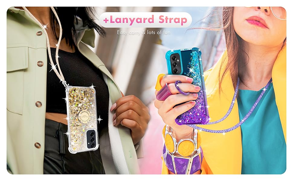 Amazon.com: Silverback for Samsung Galaxy S24 FE Case, Moving Liquid Holographic Glitter Case ...