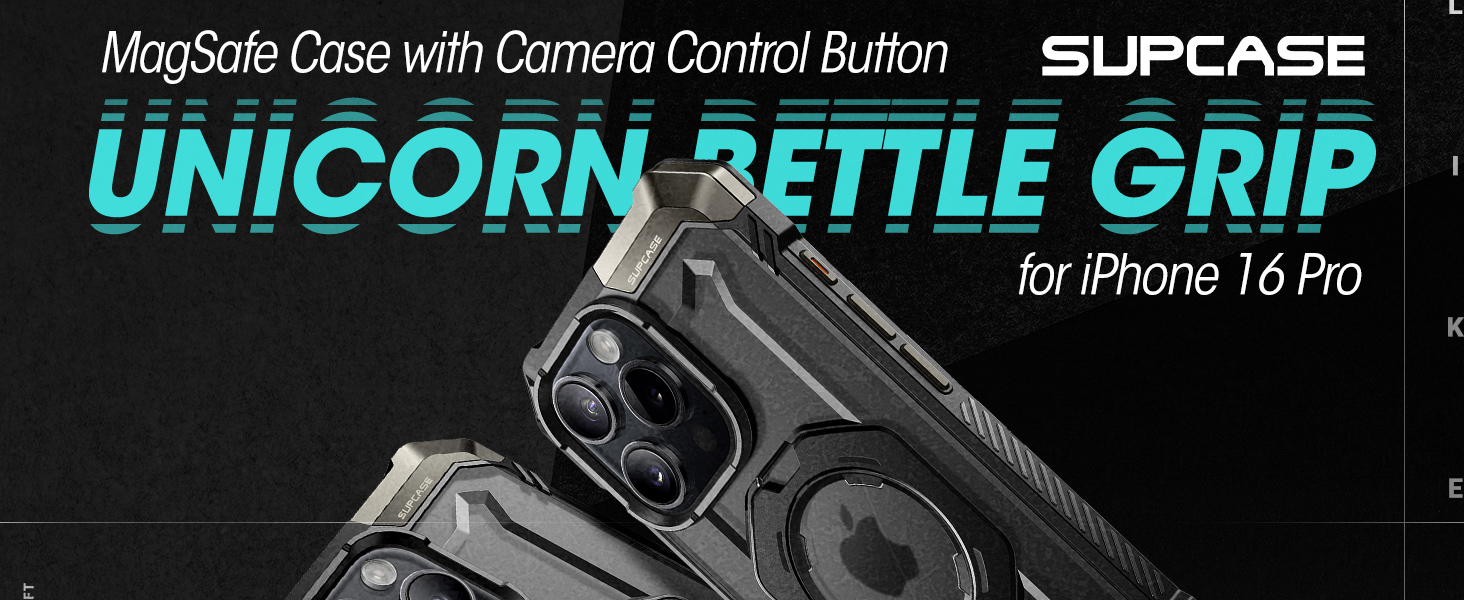 Amazon.com: SUPCASE for iPhone 16 Pro Case with Camera Control Capture Button (Unicorn Beetle ...