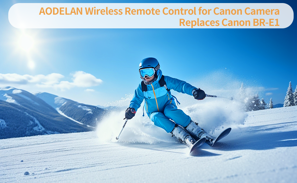 Amazon.com: for Canon Wireless Camera Remote Control - Aodelan Rechargeable Shutter Release with ...