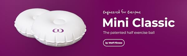 Amazon.com : Waff Mini Classic - Balance cushion - Accessible, Practical and Efficient - Optimal ...