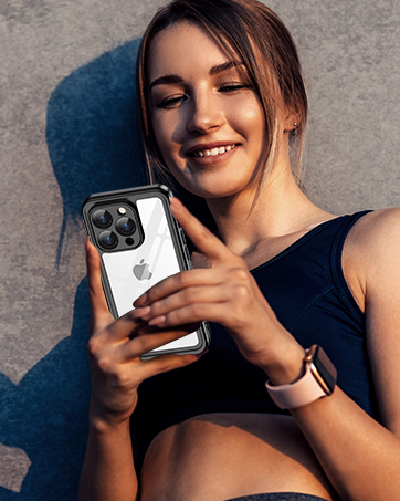 Amazon.com: Oterkin for iPhone 15 Pro Max Case Waterproof, Full Body Rugged Phone Case with ...