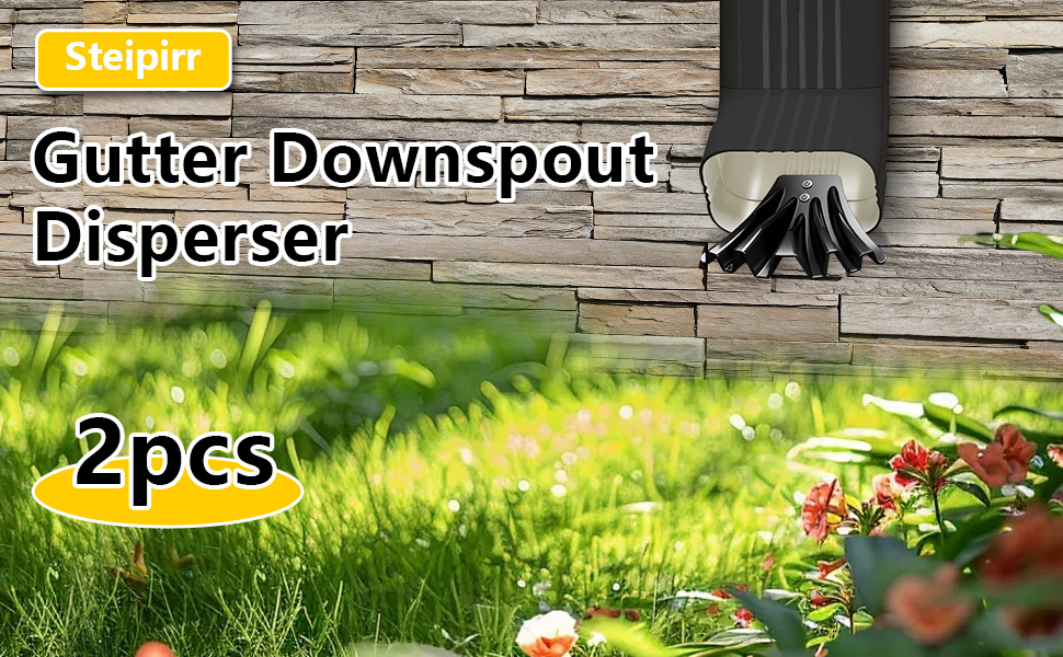 Amazon.com: 2PCS Gutter Downspout Diverter, Gutter Downspout Extensions ...