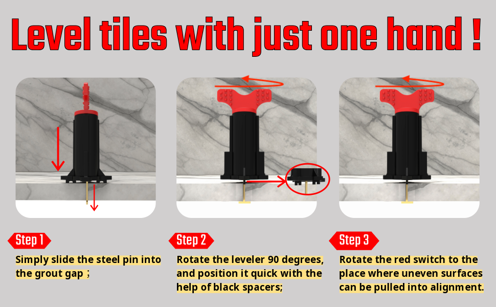 Tile Leveling System Reusable Tile Spacer Leveling System Tile Tools For Installation Self