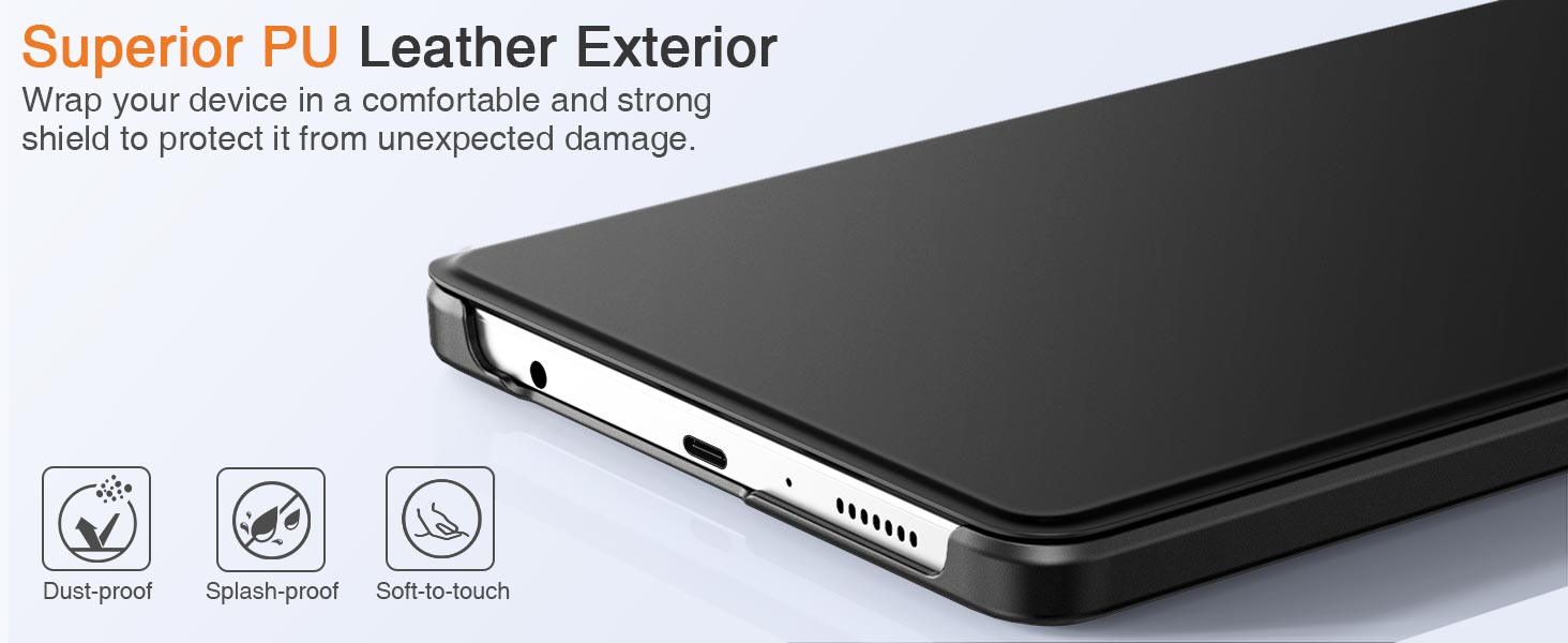 MoKo Case for Samsung Galaxy Tab A9 8.7-Inch 2023, Multi-Angle Viewing ...