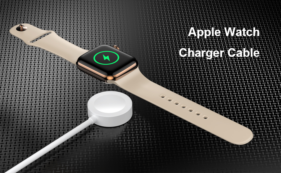 Watch Charger 1m for iWatch Portable Wireless Charging Cable for Apple Watch Charger Series SE/6 ...