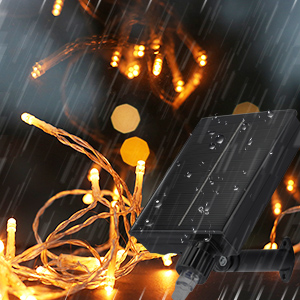 Ryblgled Solar Icicle Lights Outdoor Decorations - 56Ft 506 LED Icicle ...