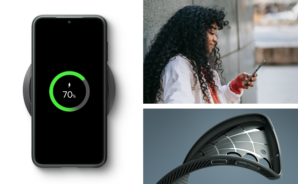 Amazon.com: Spigen Liquid Air Designed for Galaxy S23 Case (2023) [Military-Grade Protection ...