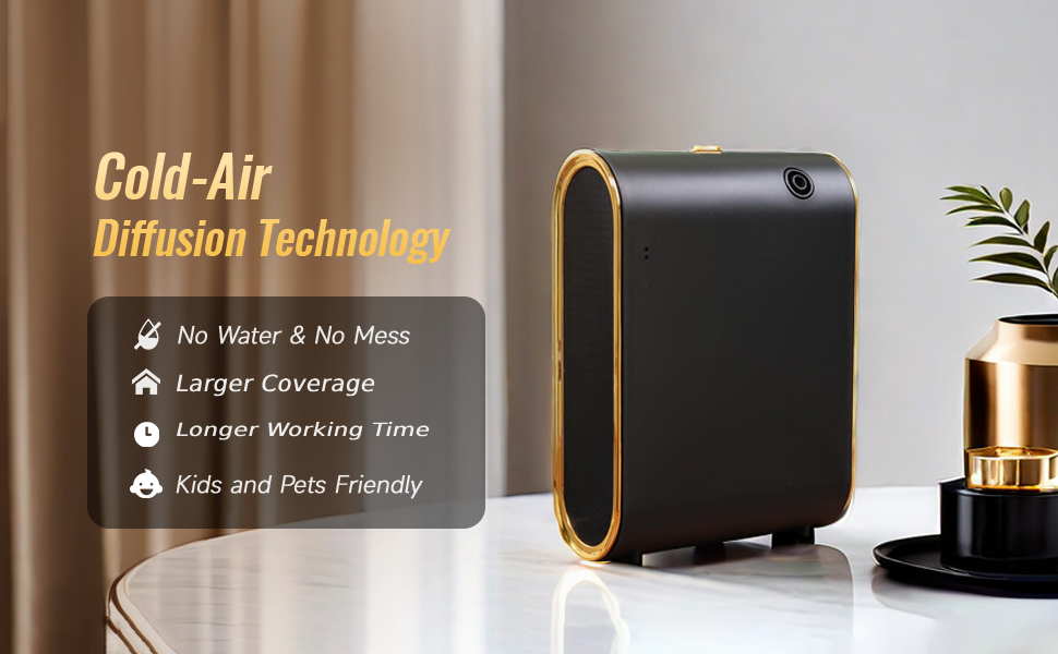 Amazon.com: Smart Scent Air Machine for Home, Bluetooth Waterless ...