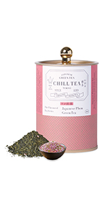 Sakura Green Tea by CHILL TEA Tokyo (100g Loose Leaf) - Cherry Blossom Tea, Japanese Tea, Loose ...