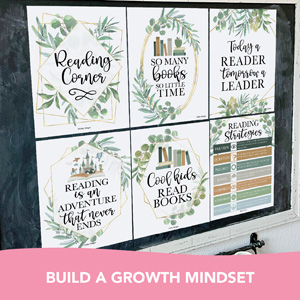 Amazon.com : Hadley Designs 6 Motivational Reading Strategies Posters ...
