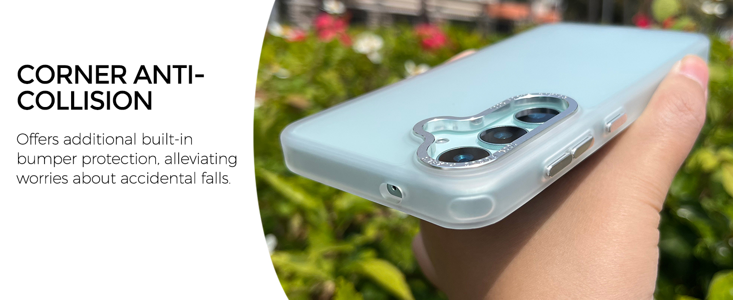 Amazon.com: Rayboen for Samsung Galaxy S25 Plus case, Skin Feel Translucent Frosted Anti-Scratch ...